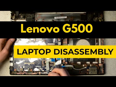 Lenovo G500 Laptop Disassembly & Teardown Tutorial