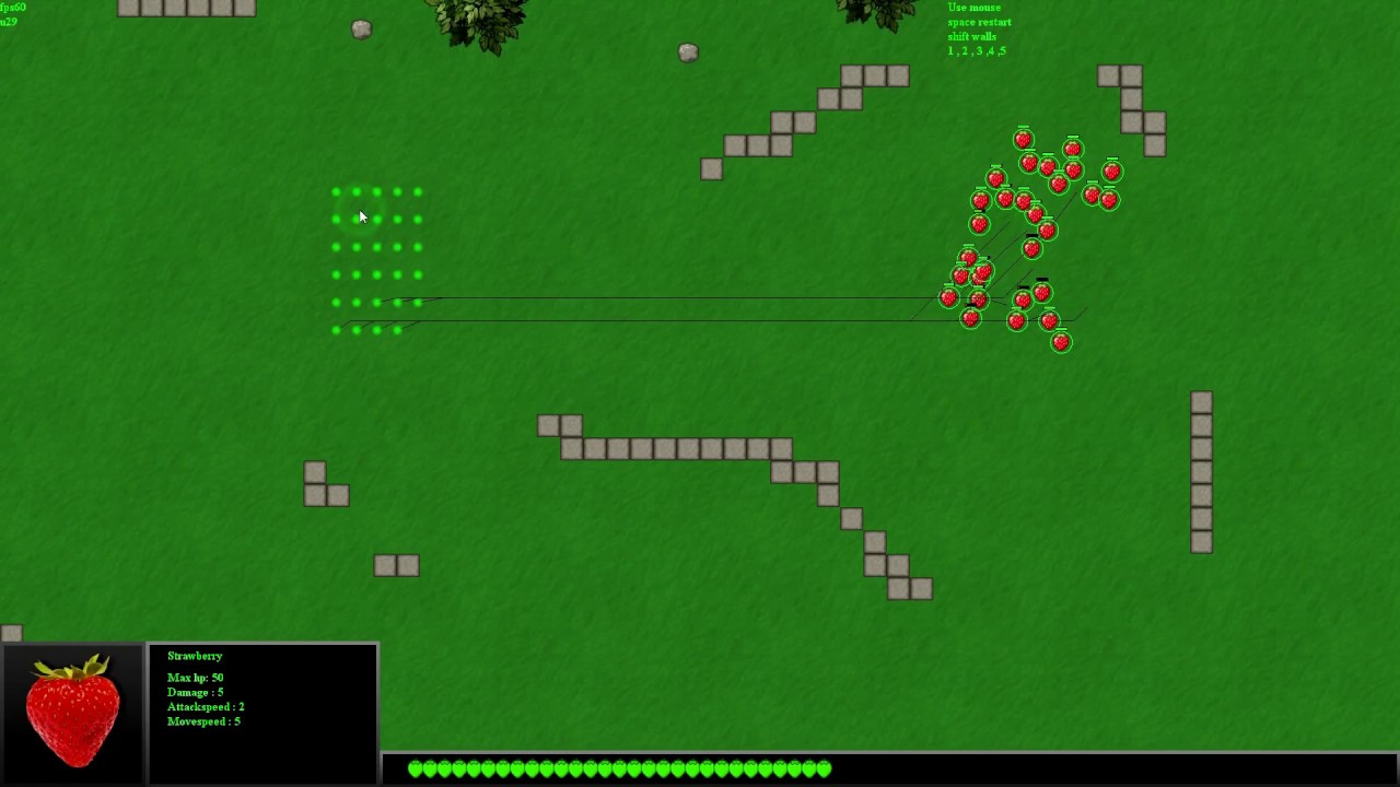 Game maker - Strategy game test - YouTube