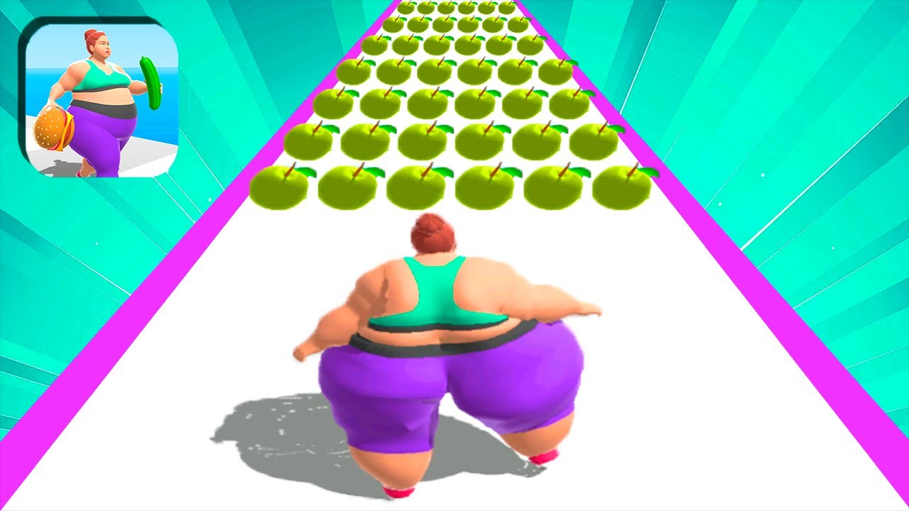 Fat 2 Fit Gameplay All Levels iOS,Android Mobile Walkthrough Body Run ...