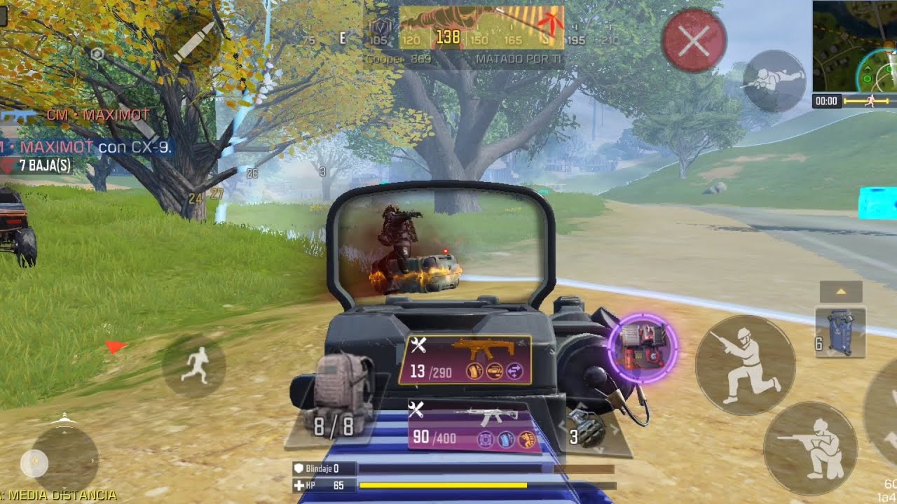 Call of Duty Mobile Battle Royale CX-8 Uhhh... super 👌 rápida (Cooper ...