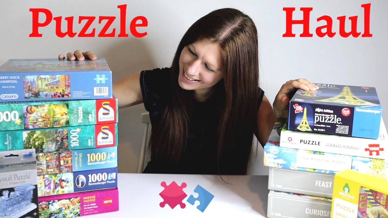 My Latest Huge Jigsaw Puzzle Haul - So Many Puzzles! - YouTube