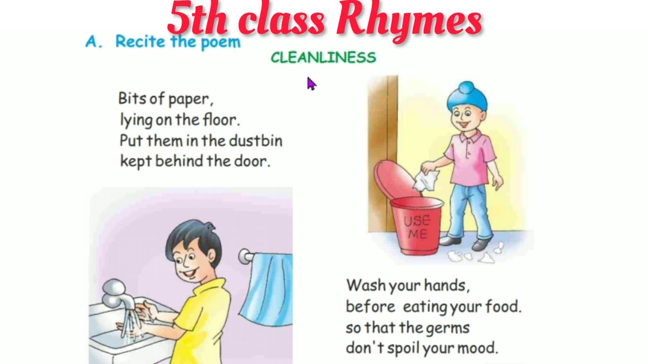 5th class English Rhymes | Learn all Rhymes - YouTube