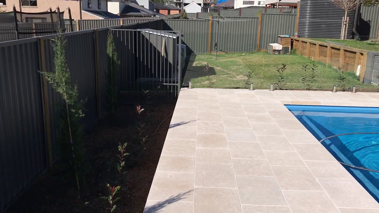 Fibreglass Pool with Drop Edge Beam - YouTube