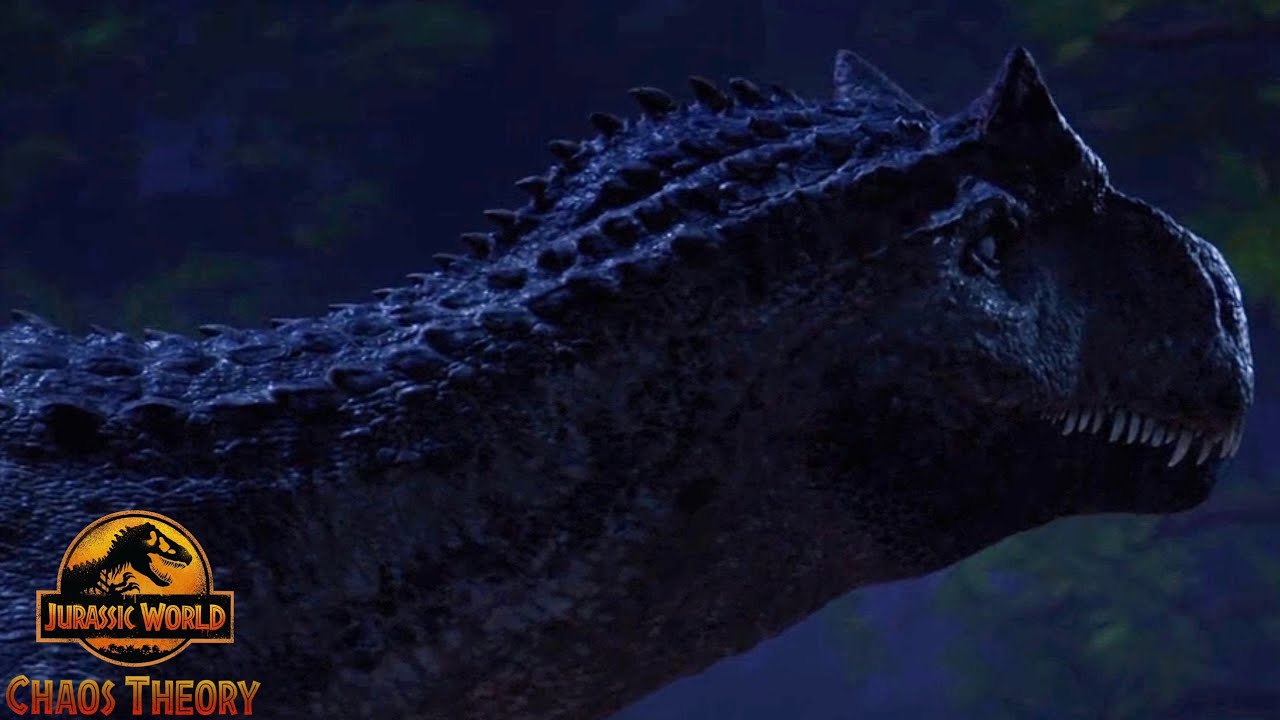 Allosaurus Hunts Matteo, a DPW Worker! Jurassic World Chaos Theory ...