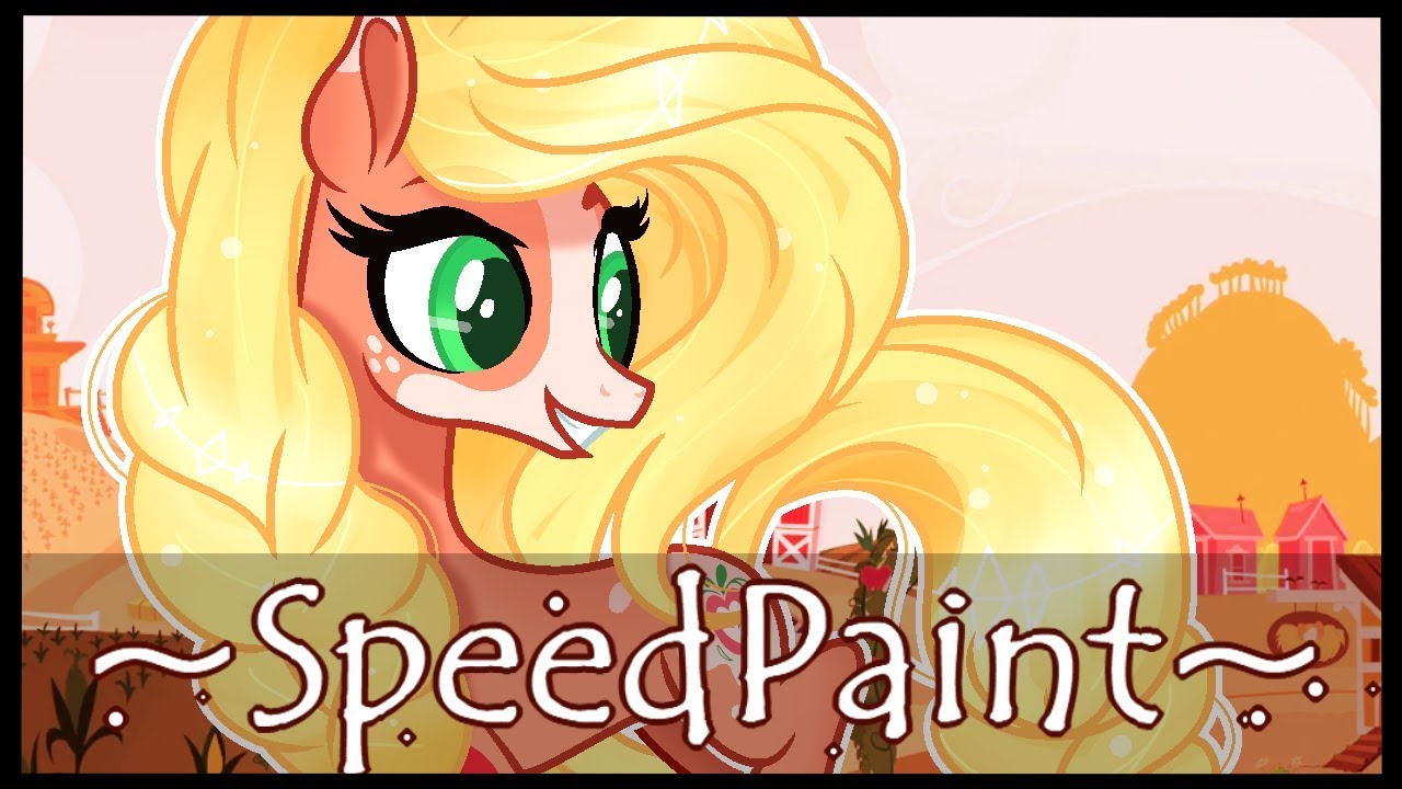 I Applejack (Generation 5) I【MLP SPEEDPAINT】 - YouTube
