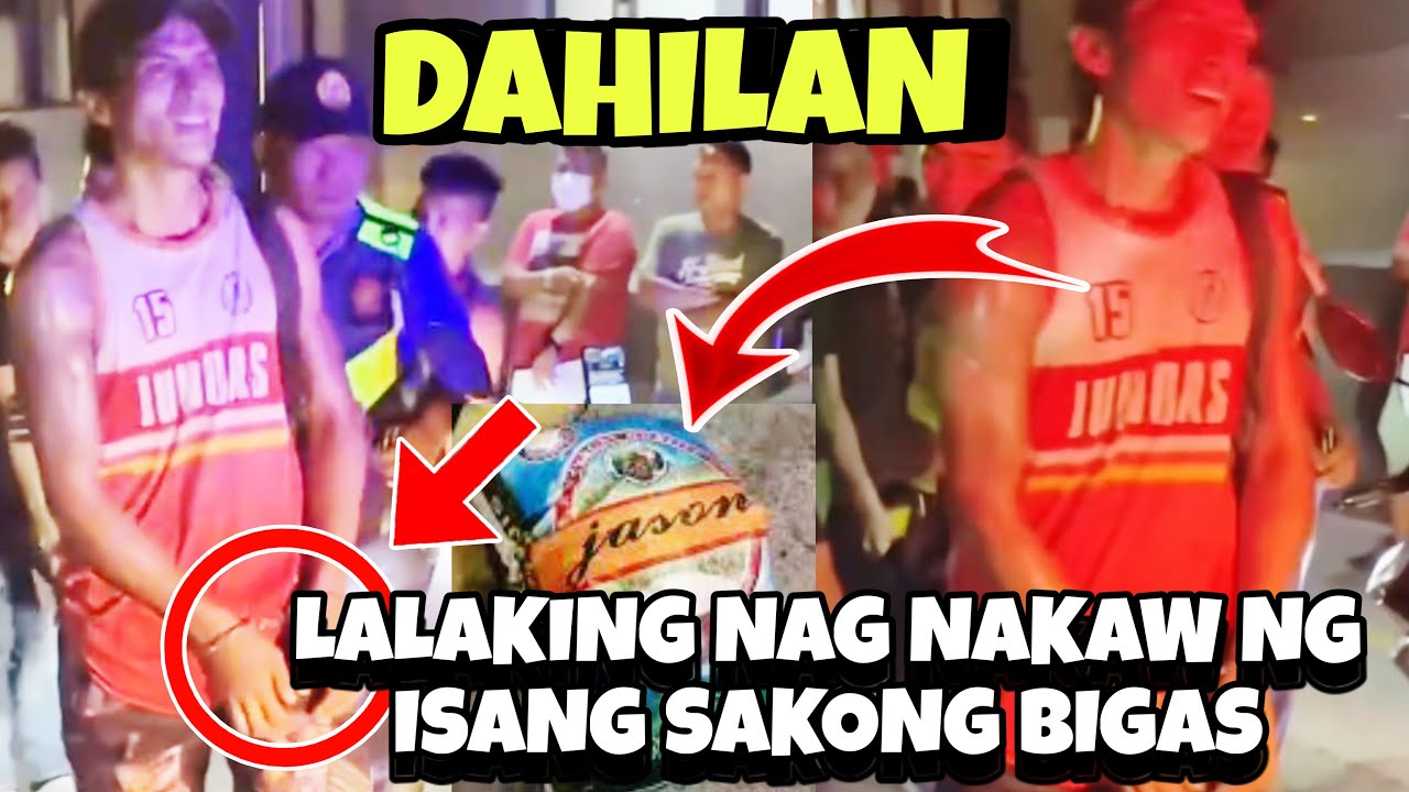 Lalaking nagnakaw ng isang sakong bigas - YouTube