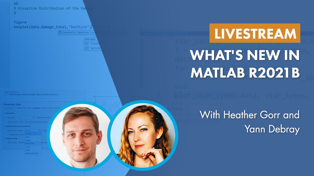 Whats New In Matlab R2021b Youtube