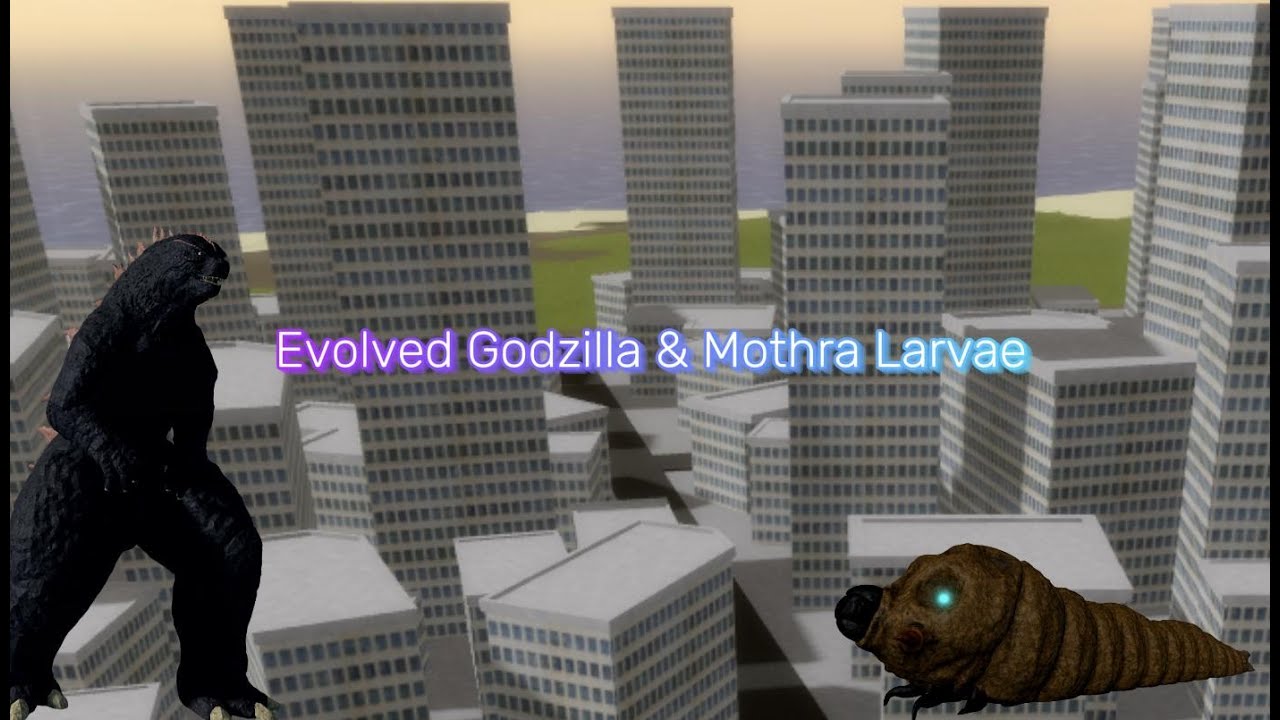 Godzilla Evolved & Mothra Larvae Showcase | Titans Evolved - YouTube