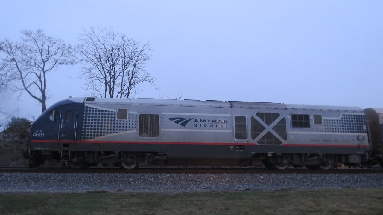 AMTK 4603 Leads AMTK 352 4/5/25 - YouTube