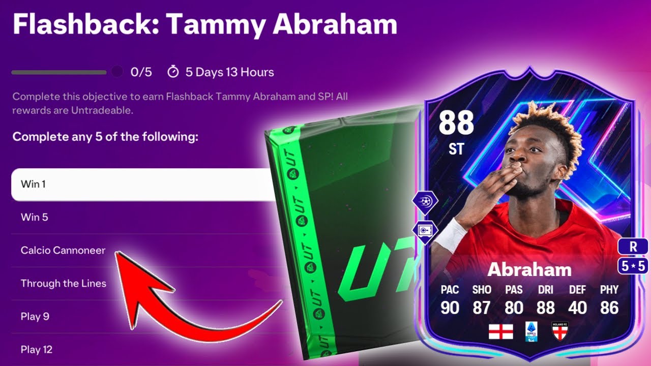 How to Complete Flashback Tammy Abraham Objectives FAST in FC 25! 💨 ...
