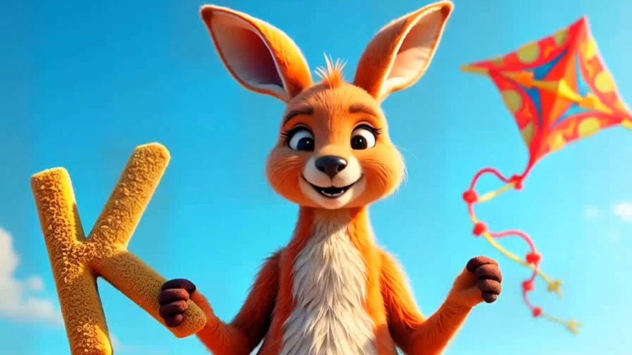 K is for Kangaroo and Kite - The Fun Way to Learn ABC Phonics Now ...