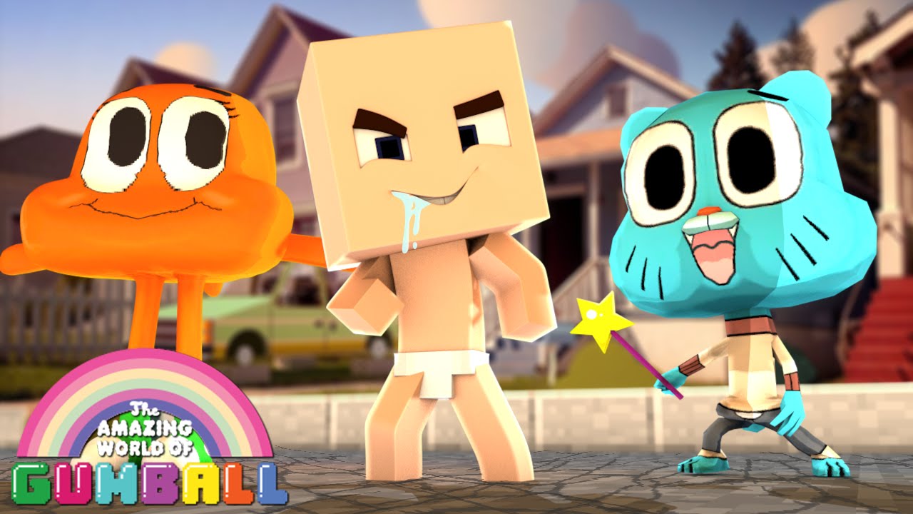 Minecraft - WHO'S YOUR DADDY? - MUNDO DE GUMBALL ( The Amazing World of ...