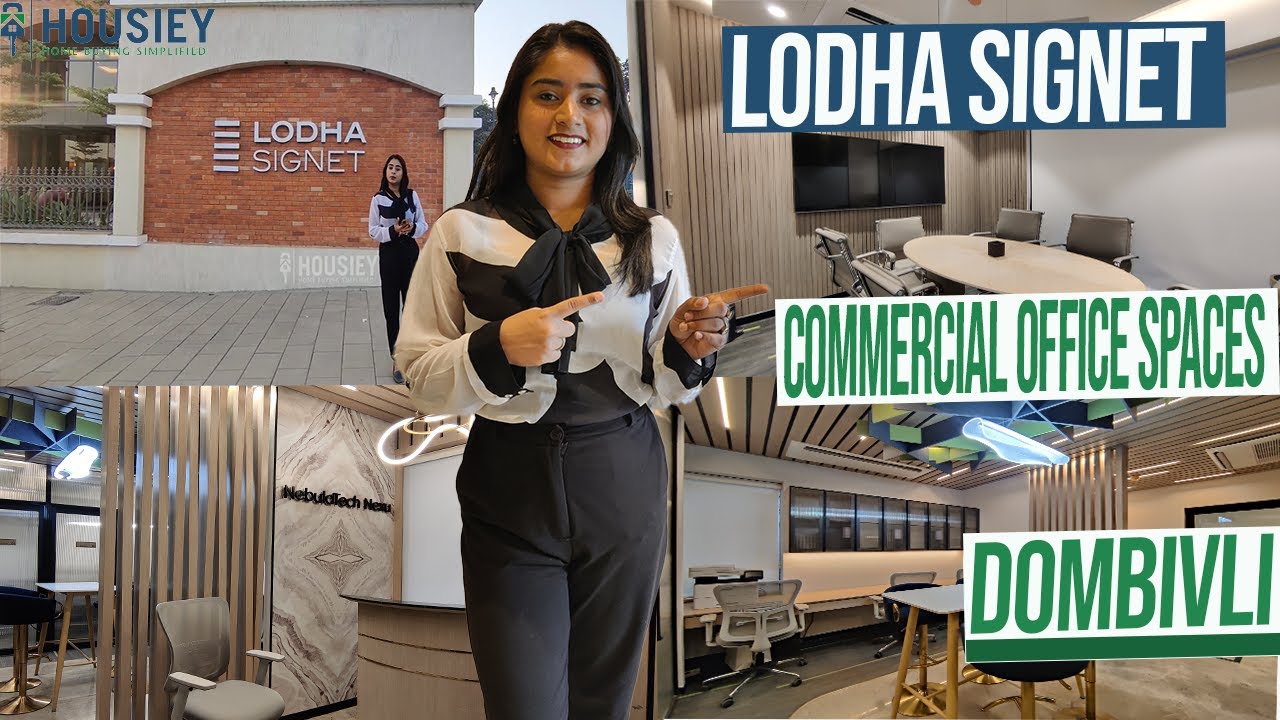 Lodha Signet Palava City Dombivli | Commercials Office Spaces Tour ...