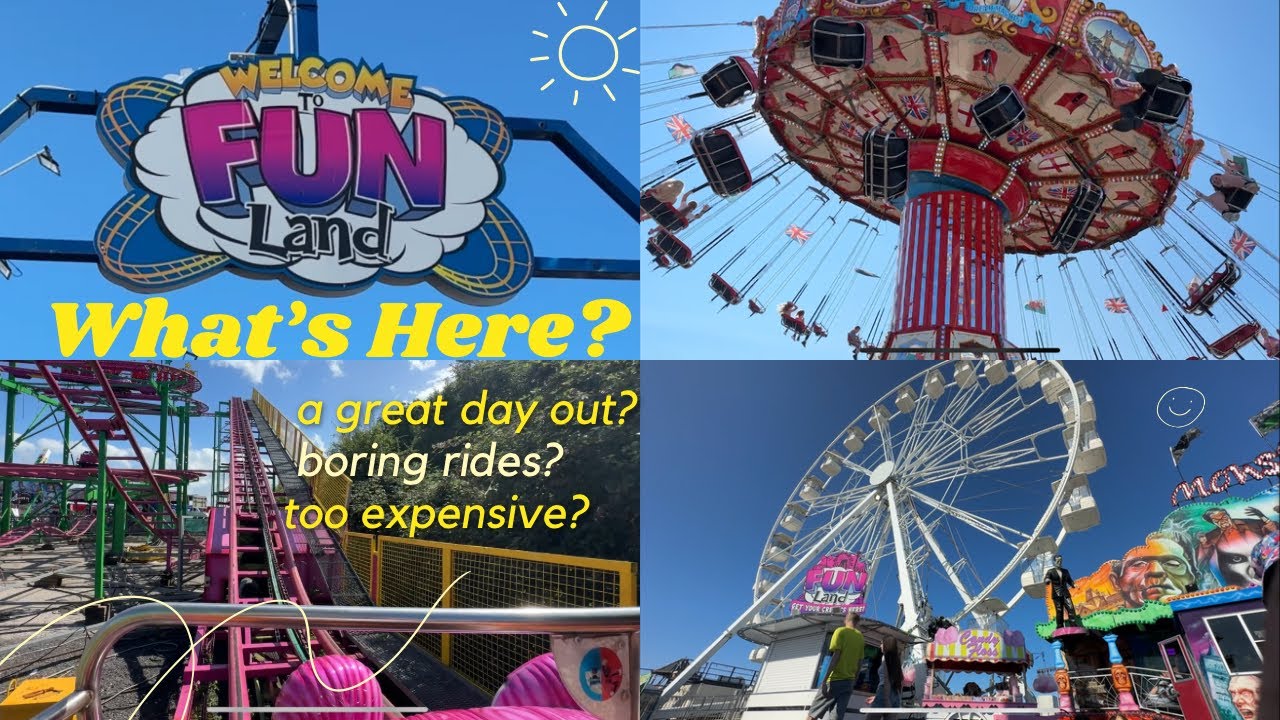 Fun Land Towyn - Tir Prince Fair: See What Rides They Have - YouTube