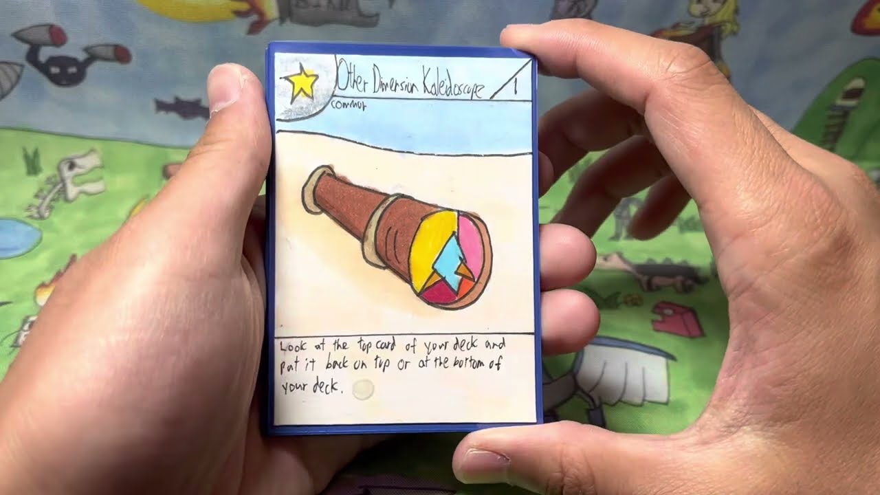 Homemade tcg: NEW Set 10 Cards (Dimension Battles) - YouTube