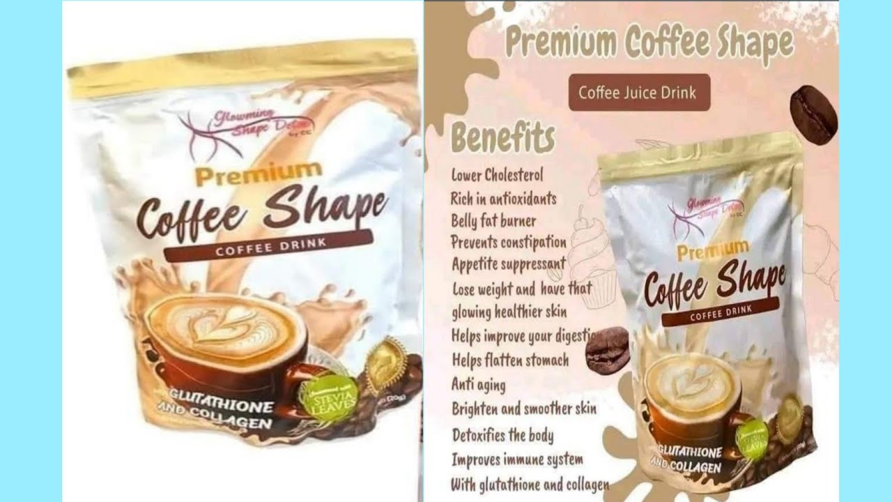 Part 1 Unboxing Coffee Shape & Detoxi Slim,Belly fat Burner/Anti-Aging ...