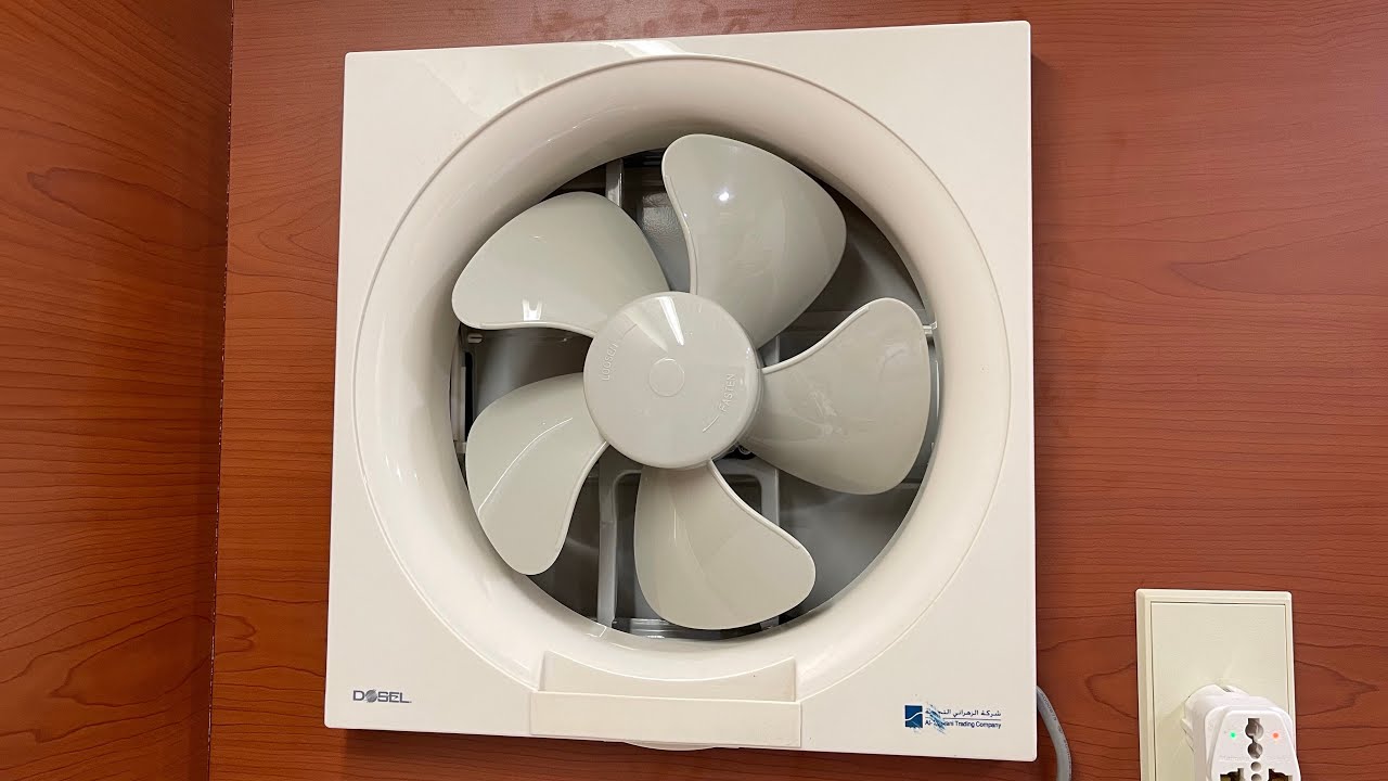 Dosel 10” Exhaust Fan - YouTube