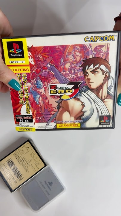 🇯🇵Street Fighter Zero 3, Capcom 1999 #ps1 #videogames #retrogaming #streetfighter #akiba__store ...