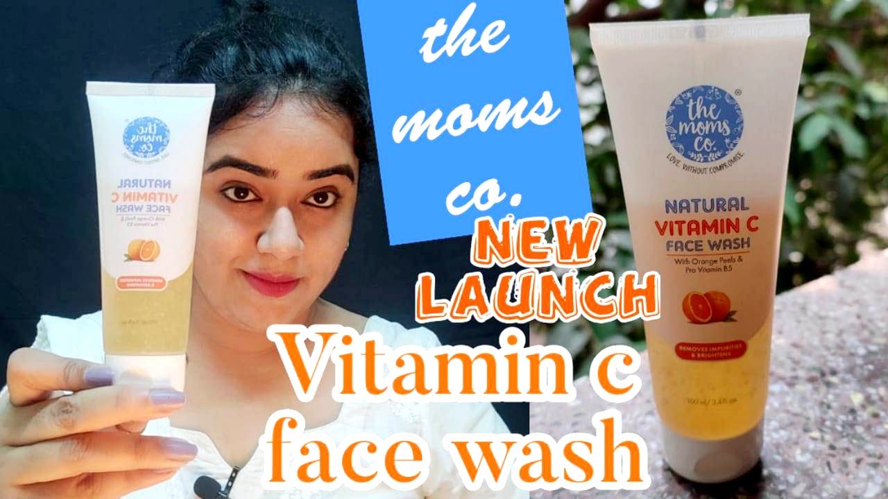 New Launch The Moms Co Natural Vitamin C Face Wash Youtube