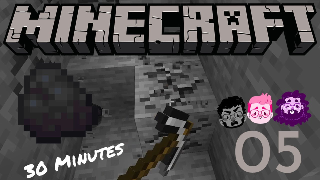 30mins of Mining Coal | Minecraft Ep 5 - YouTube