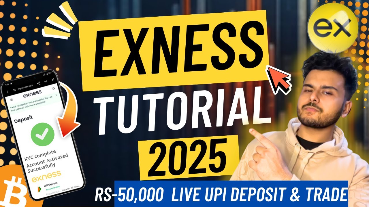 50K Live UPI deposit + Withdrawl | No P2P | Exness App Tutorial - YouTube