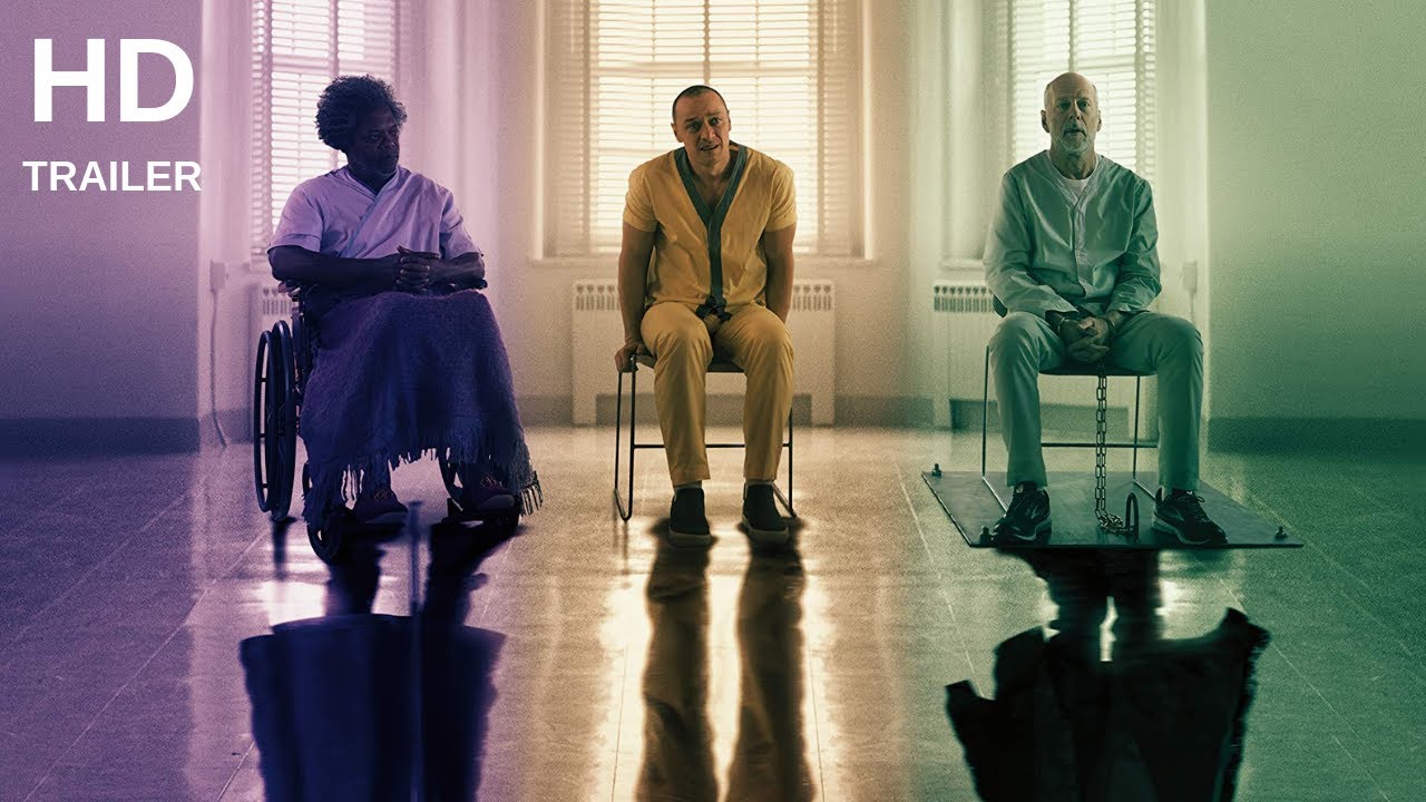 Trailer VIDRO LEGENDADO [2019] Bruce Willis, Samuel L. Jackson, James ...