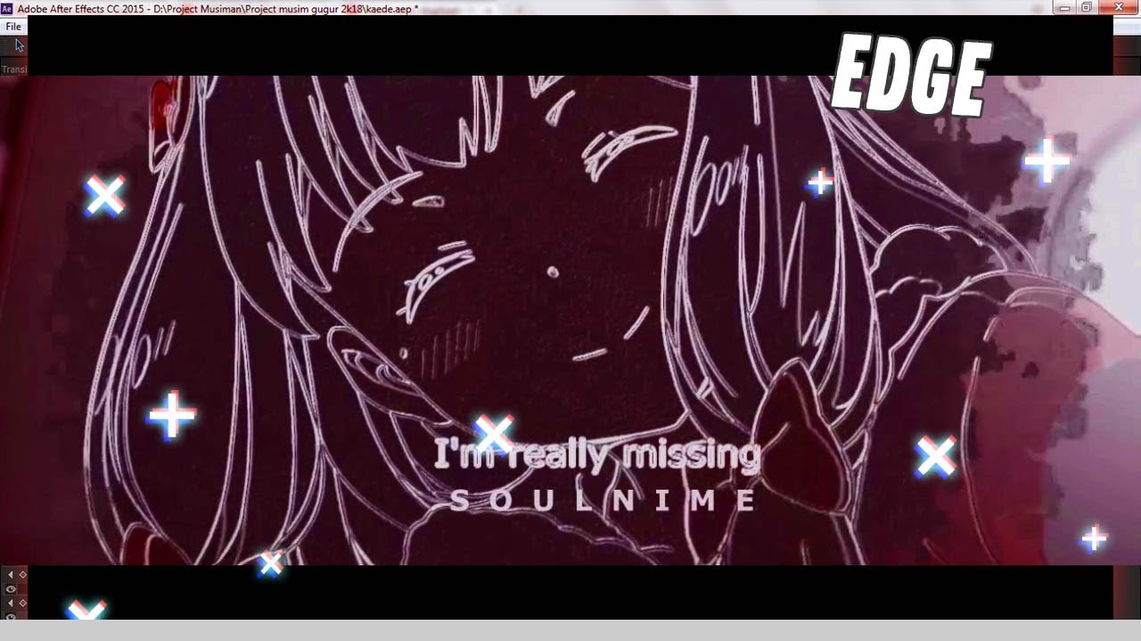 Edge Aesthetic | after effect | file project free | Tutorial - YouTube