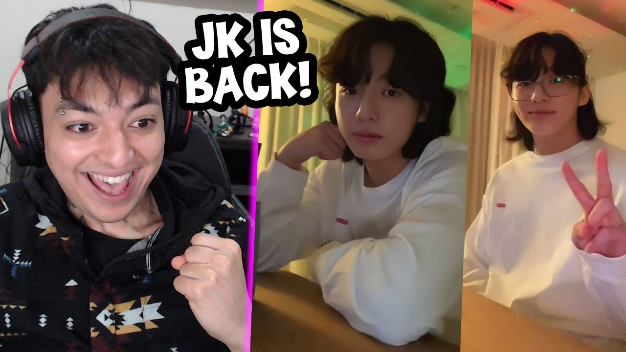JK LIVES ARE BACK! - Jungkook Weverse Live Reaction 2023.05.25 - YouTube