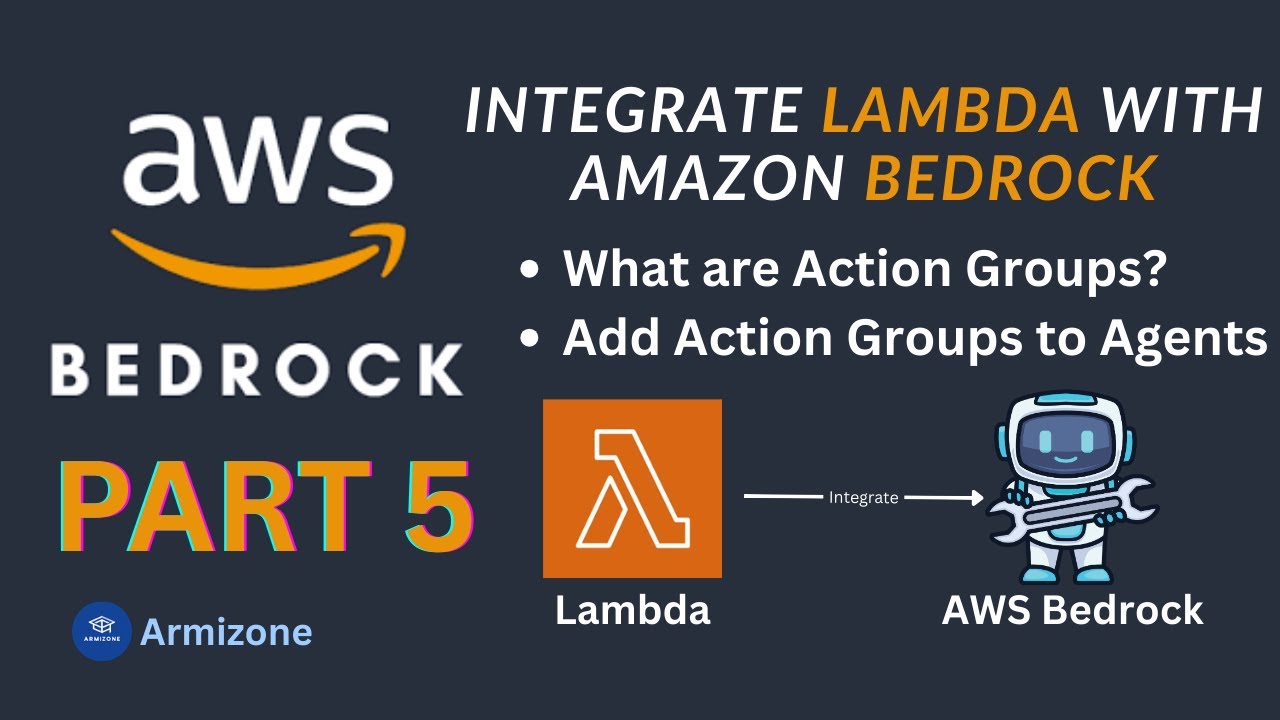 How to integrate Amazon Bedrock with Lambda Function | Give AI Agents access to tools in Bedrock ...