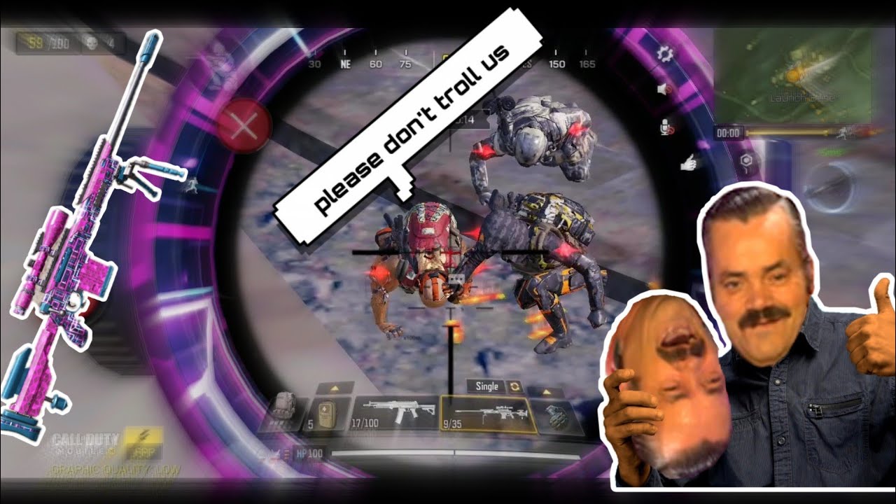 TROLLING COM MOBILE SQUAD ! COD MOBILE FUNNY TROLLING - YouTube