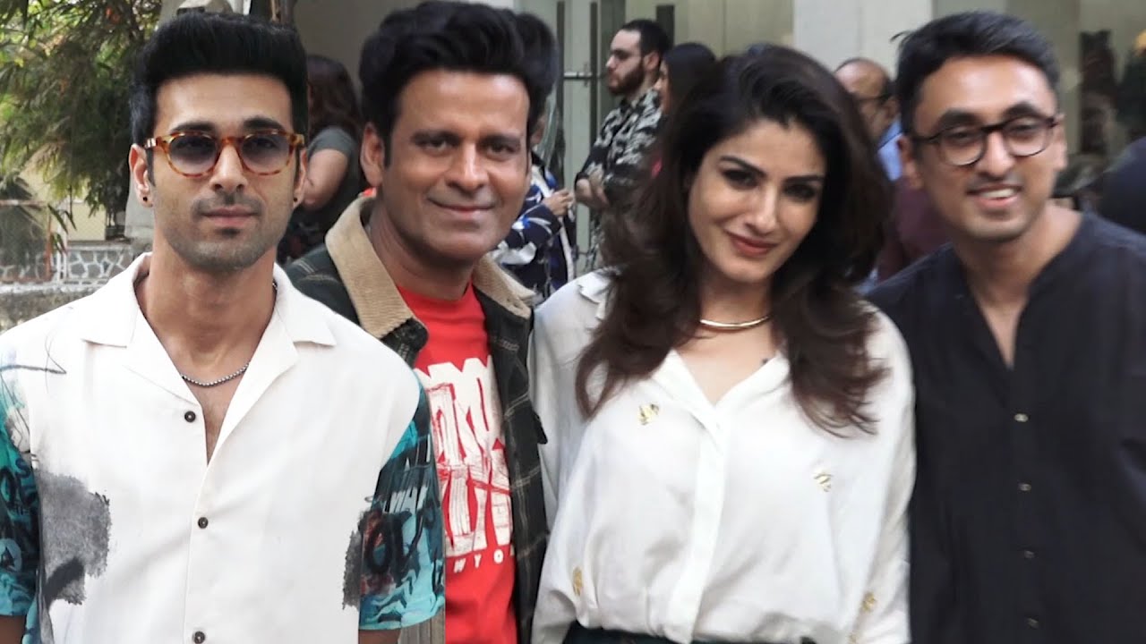 Raveena Tandon, Manoj Bajpayee, Pulkit Samrat At Gulmohar Special ...