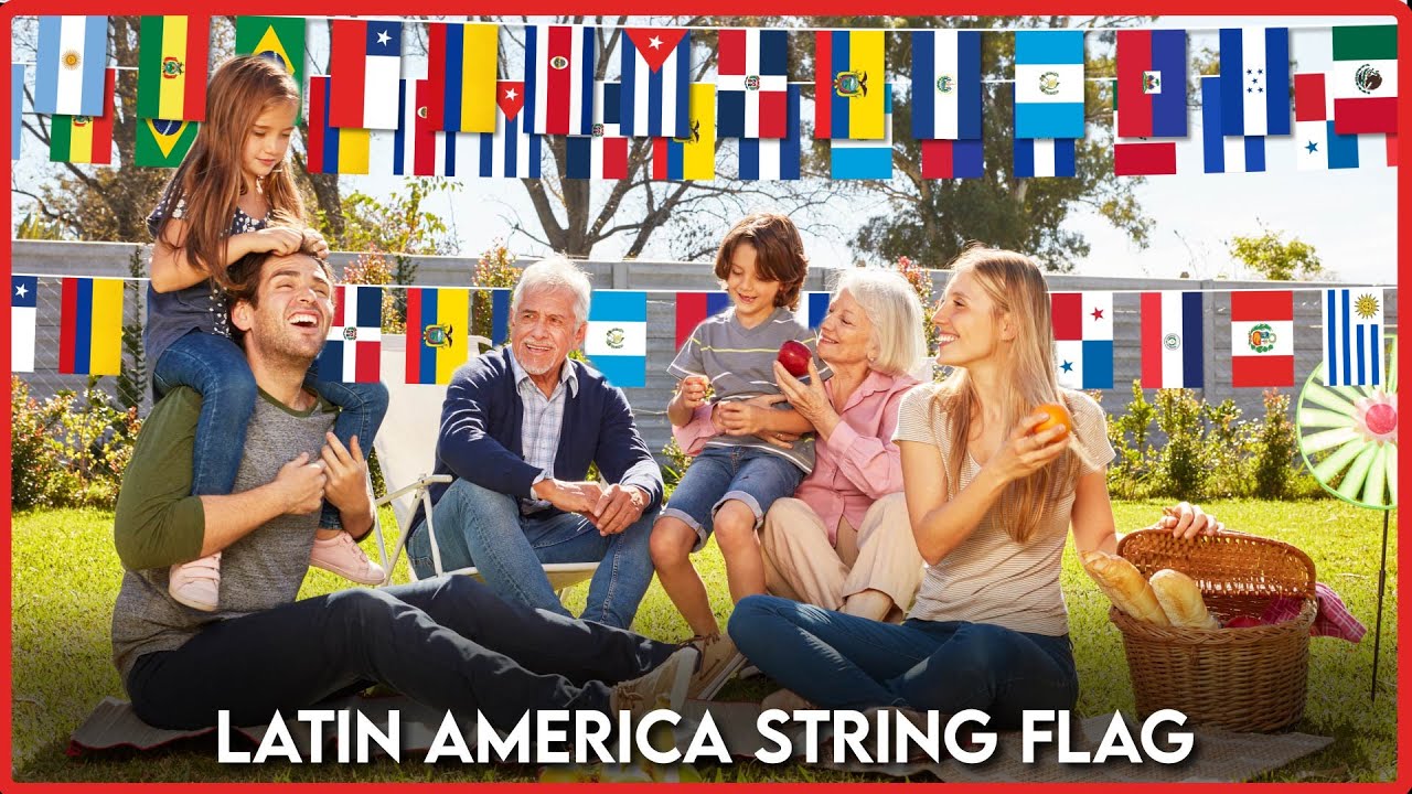 Latin America String Flag - YouTube
