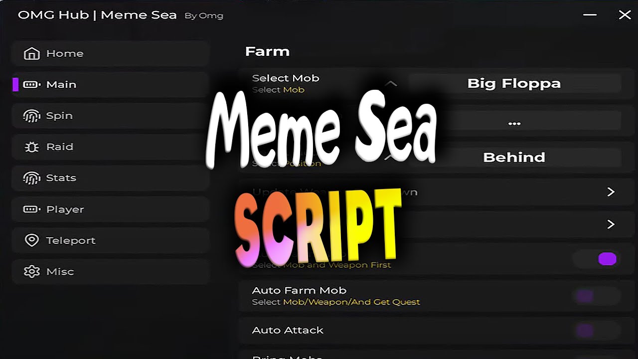 Meme Sea script – (Auto Farm, ESP) - YouTube