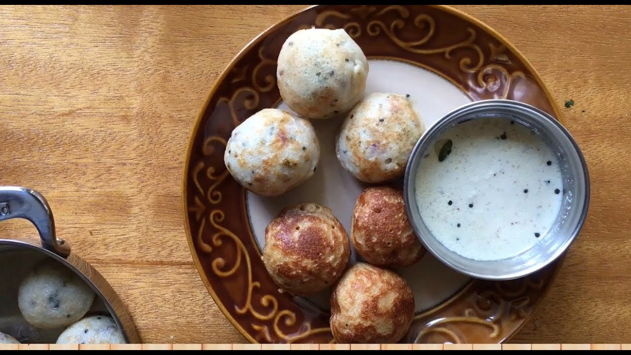 The Perfect Paniyaram Recipe | Sweet and Spicy Paniyaram | Breakfast ...