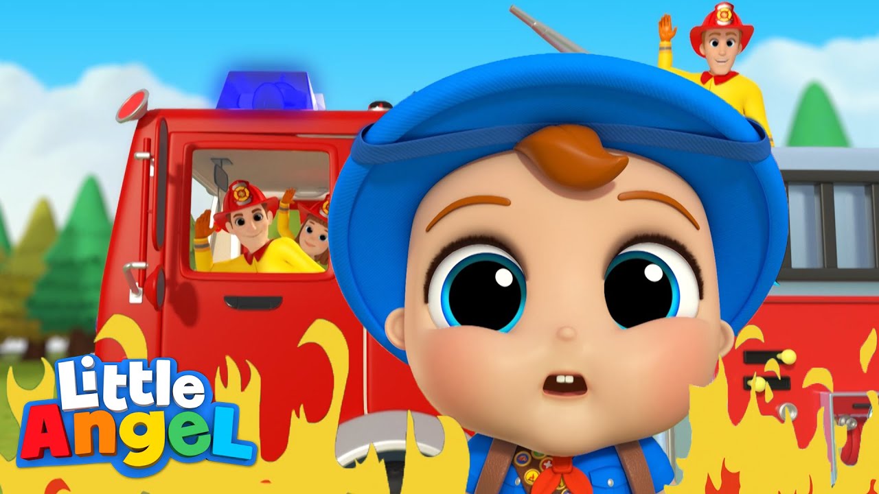 Firefighters To The Rescue | Kids Cartoons and Nursery Rhymes - YouTube