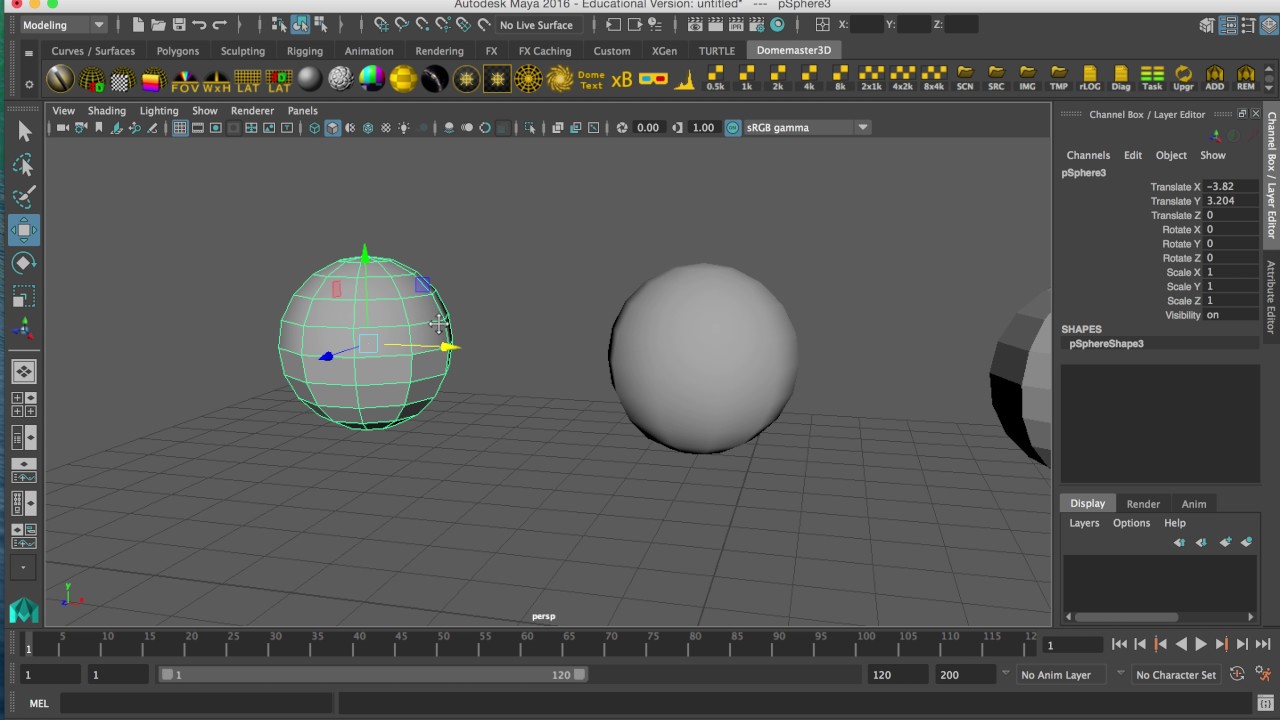 Maya 2016.5 hard and soft edge quick tutorial - YouTube