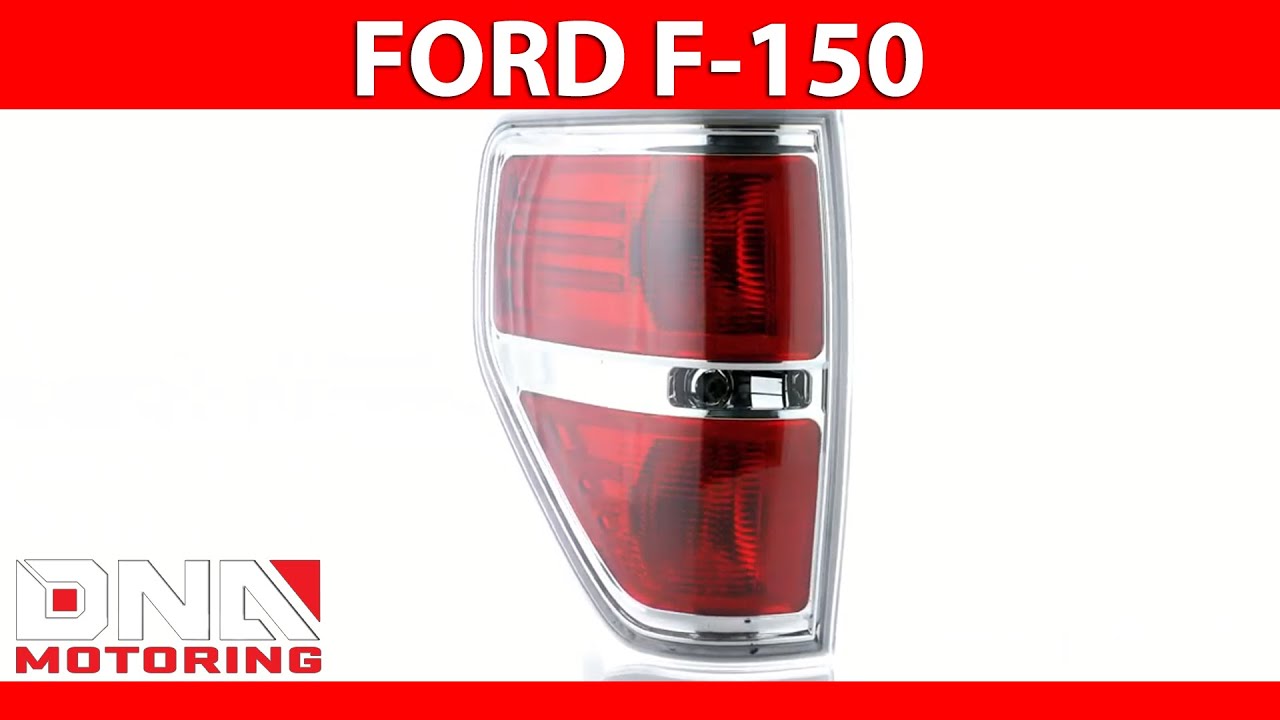 DNA Motoring 09-14 Ford F-150 Red Clear Tail Lights - YouTube