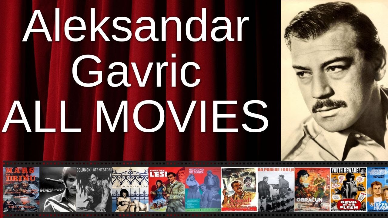 ALL Aleksandar Gavric Movies Ranked by Score (Critics + Fans) - YouTube