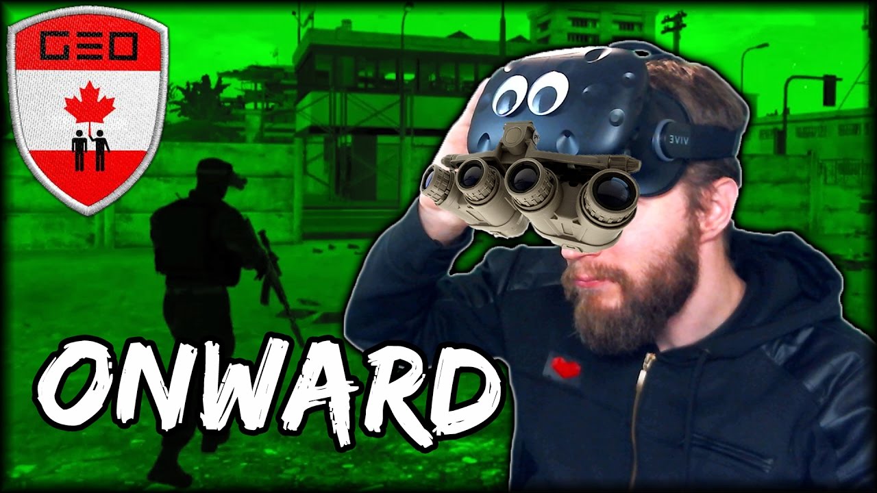 NIGHT VISION KILL STREAK IN VIRTUAL REALTY | HTC VIVE (Onward VR) - YouTube