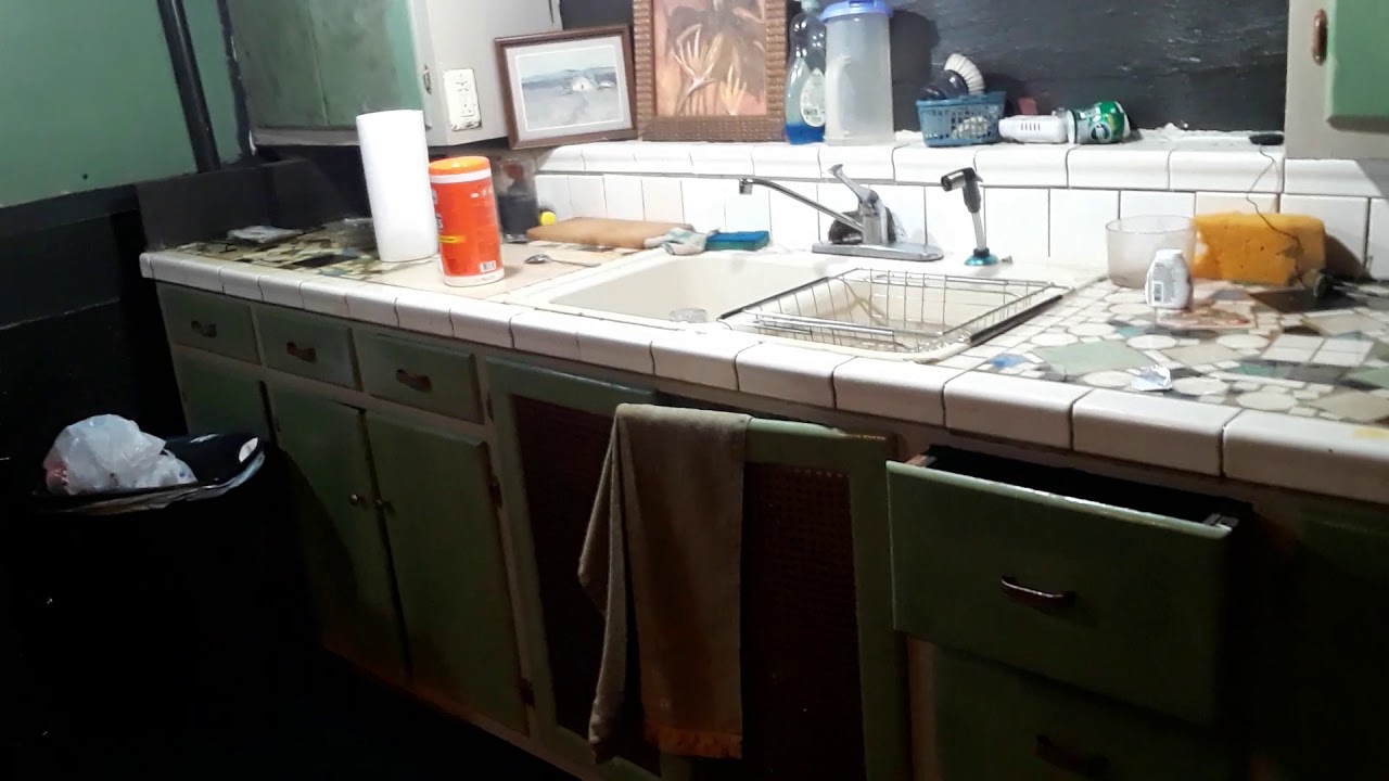 Russ's apartment unfinished basement re-do - YouTube