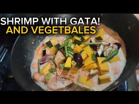 SHRIMP WITH GATA AND VEGETABLES || ONE OF MY FAVE 🥰🥰 - YouTube