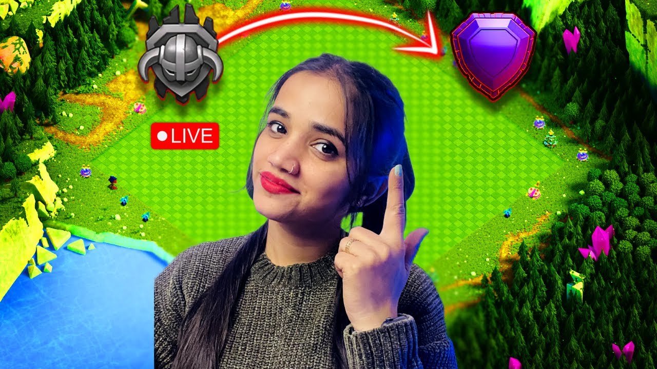 legend pushing and base visit | facecam girl | #coc #clashofclans # ...