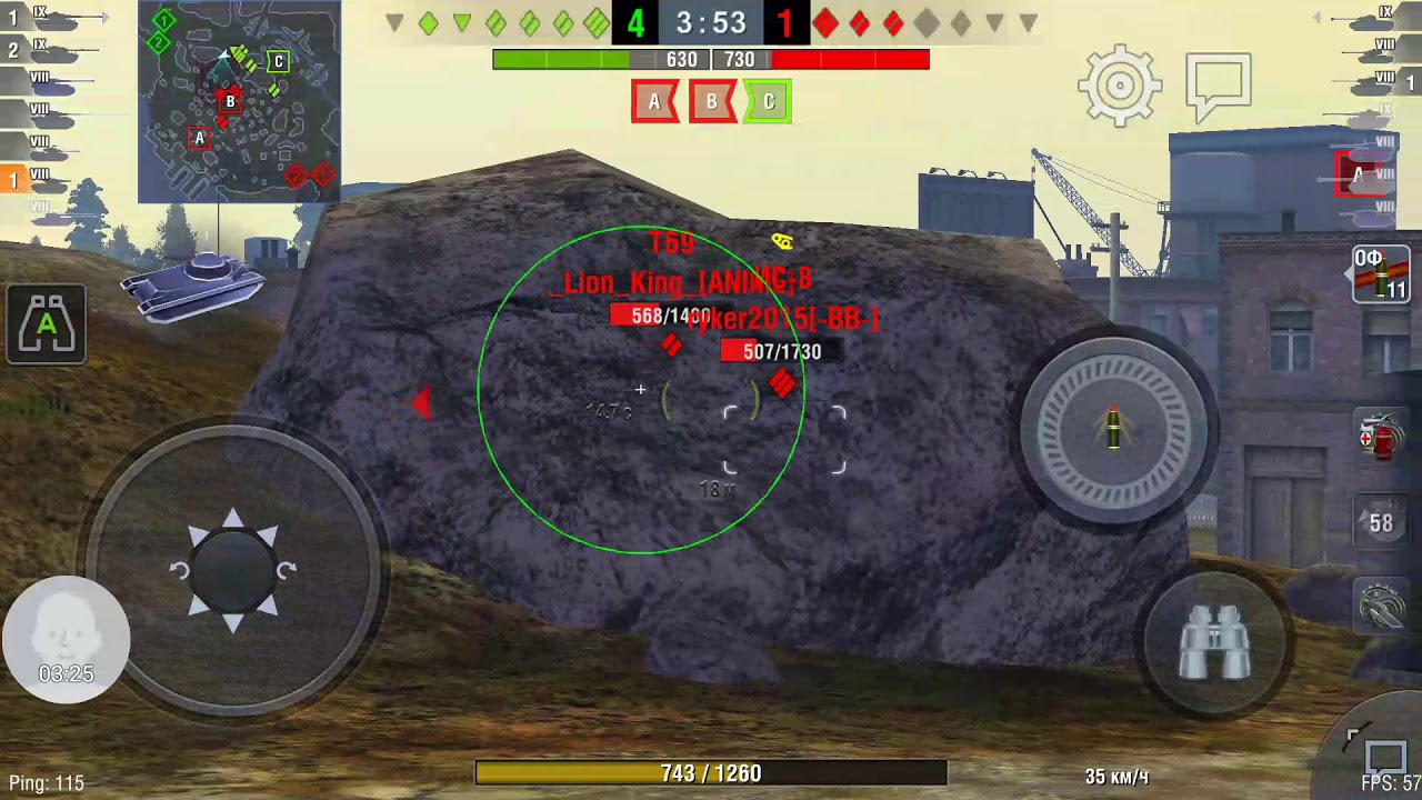 T-49.WoT Blitz. Pure randome . "From the down.... up!". 123 Clan - YouTube