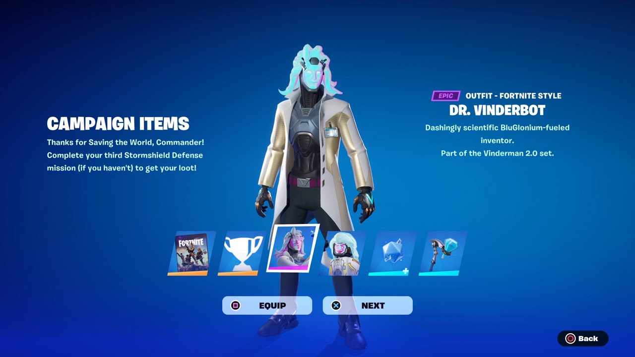 How To Get Vinderman 2.0 Pack For FREE! (Fortnite Dr. Vinderbot Skin ...