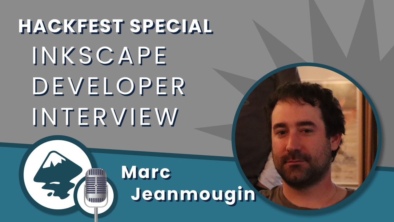 Working on Inkscape - Interview with Marc Jeanmougin - YouTube