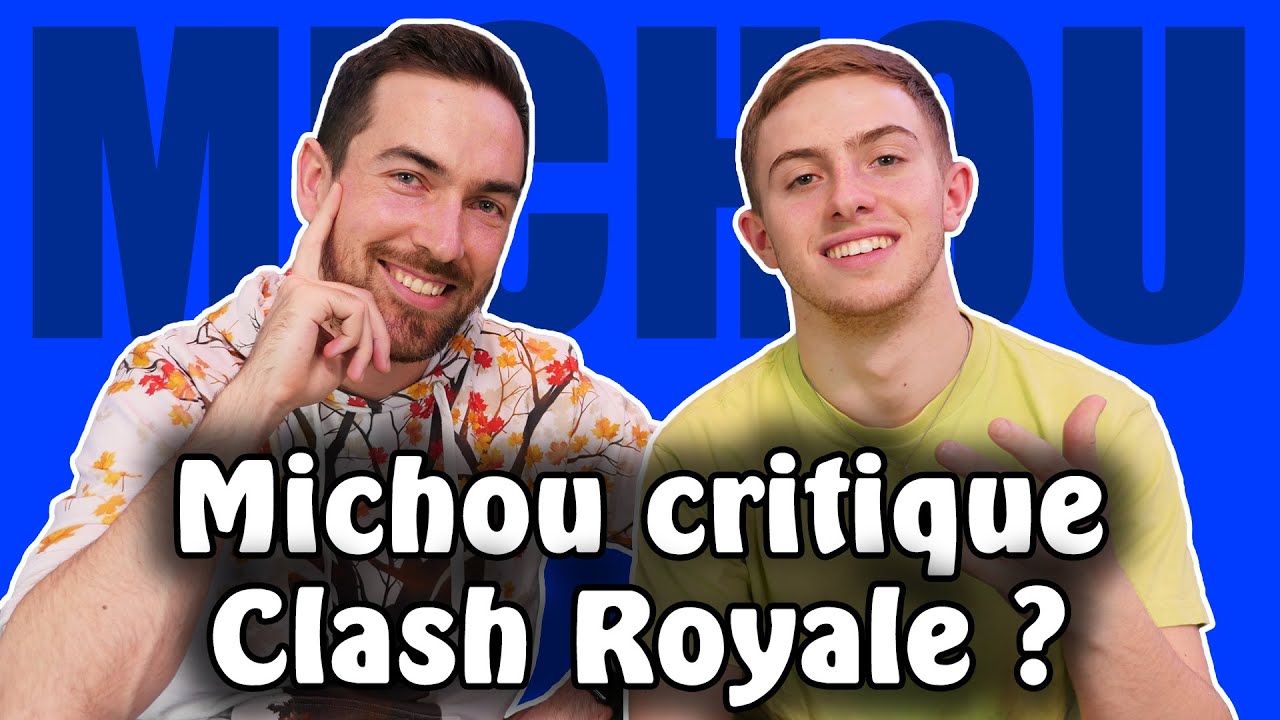 Michou parle des jeux Pay to fast comme Clash Royale - YouTube
