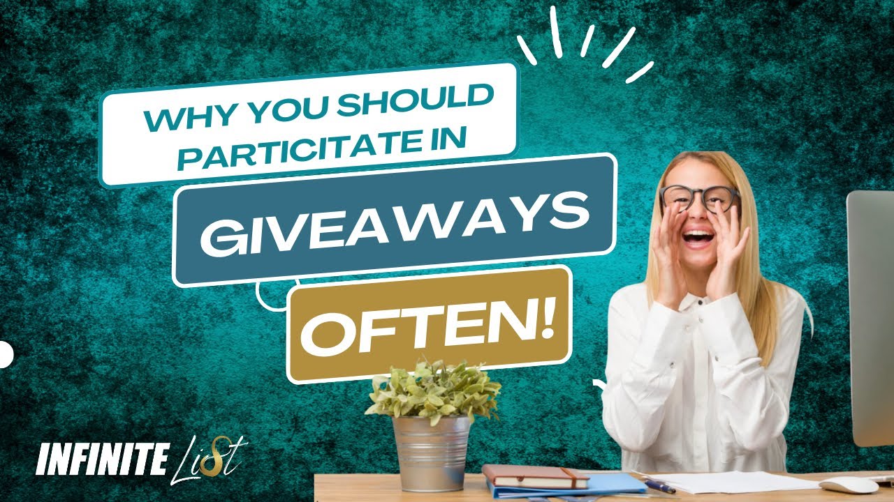 Why You Should Participate in Giveaways OFTEN! Infinite List - YouTube