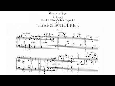 Franz Schubert - Piano Sonata in E Minor, D.566