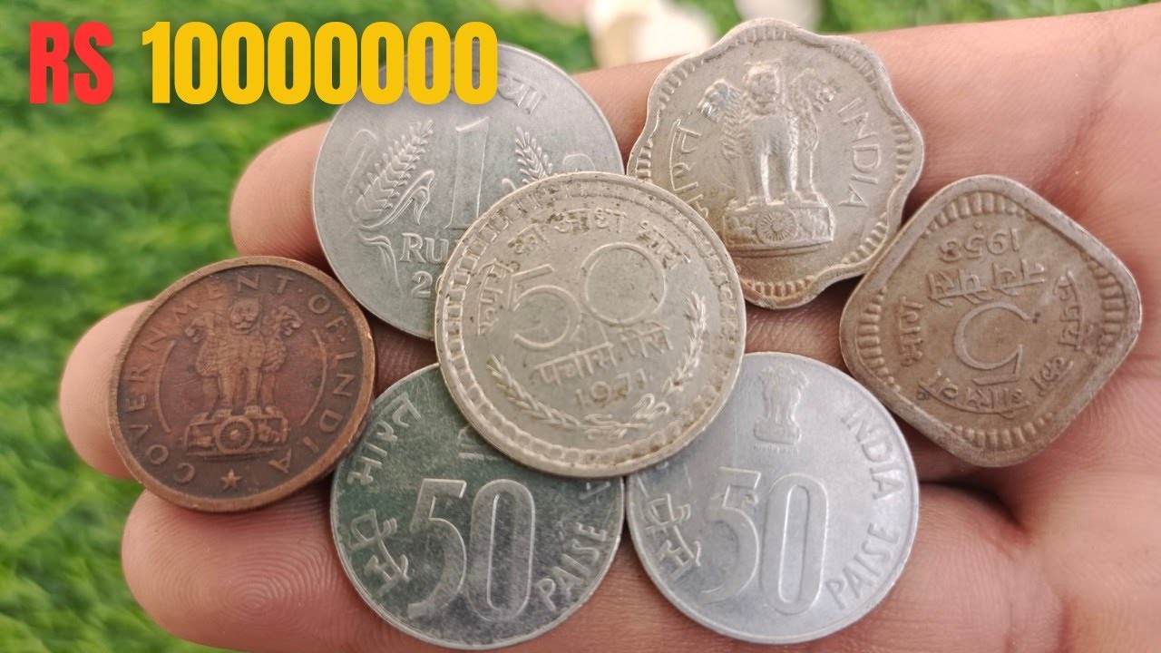 Top 10 Ultimate Indian Old Coins Values: Brand Coins Tv 🤑 - YouTube