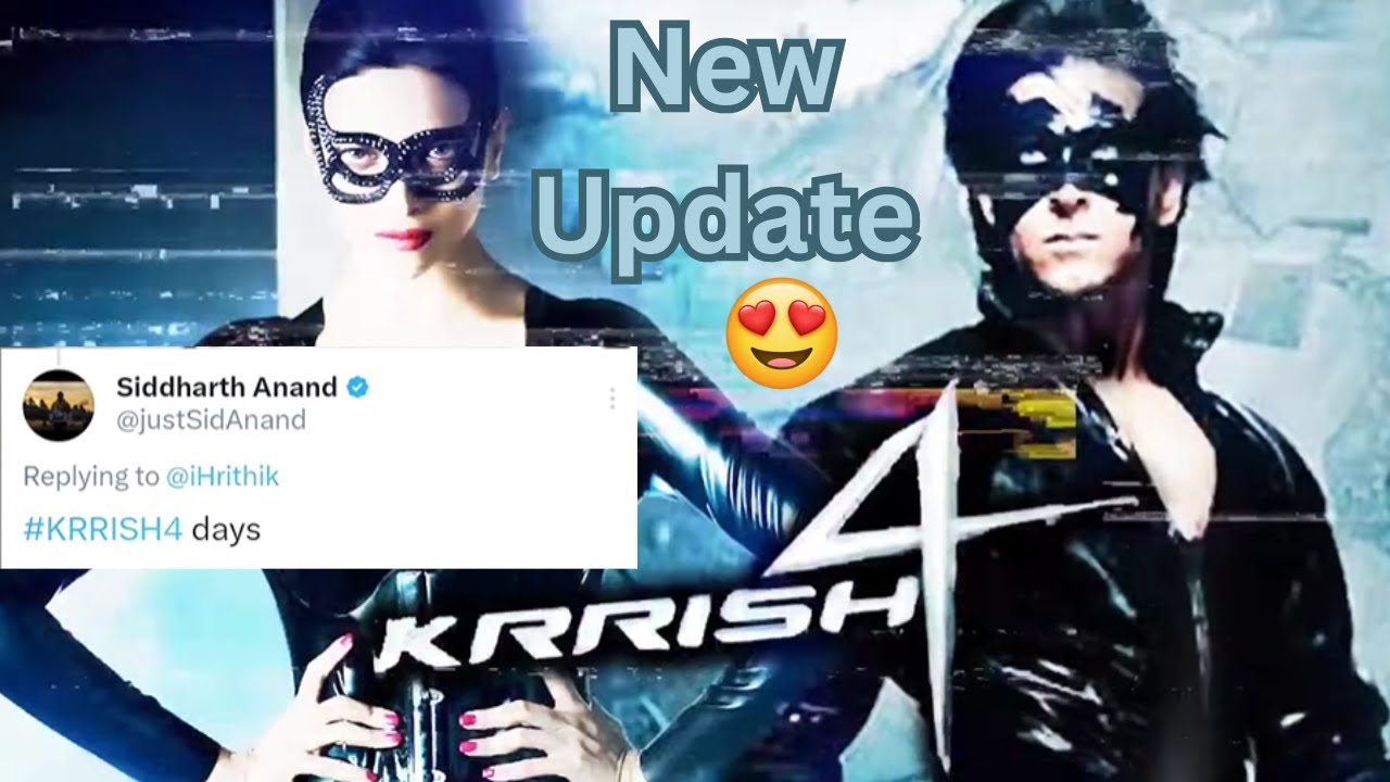 Wait Is Over Siddharth Anand Say On Hrithik Roshan's Krrish 4 Shooting Start Soon Big Update ...